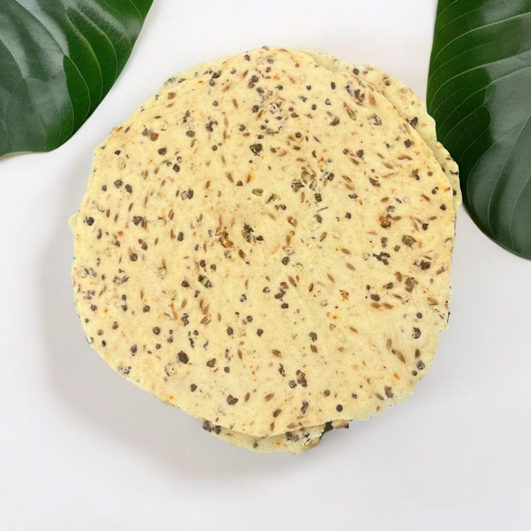 Types of Papad or papadums in india